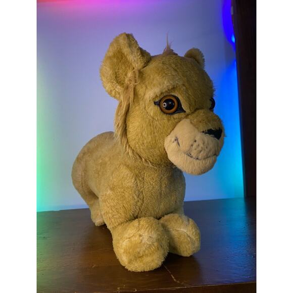 Disney | Toys | Simba Disney The Lion King Talking Stuffed Animal Plush ...